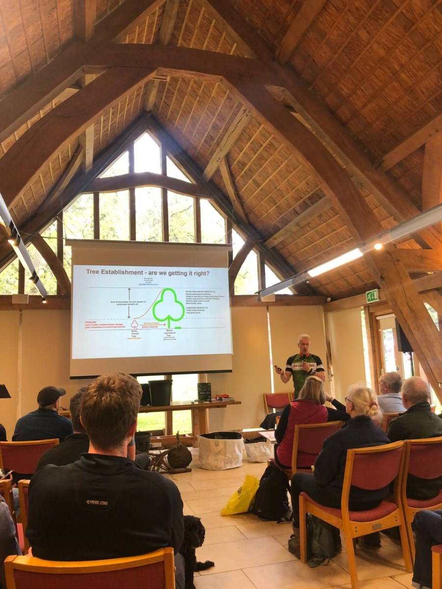 Young urban tree seminars at Arboricultural Association national Trade ...